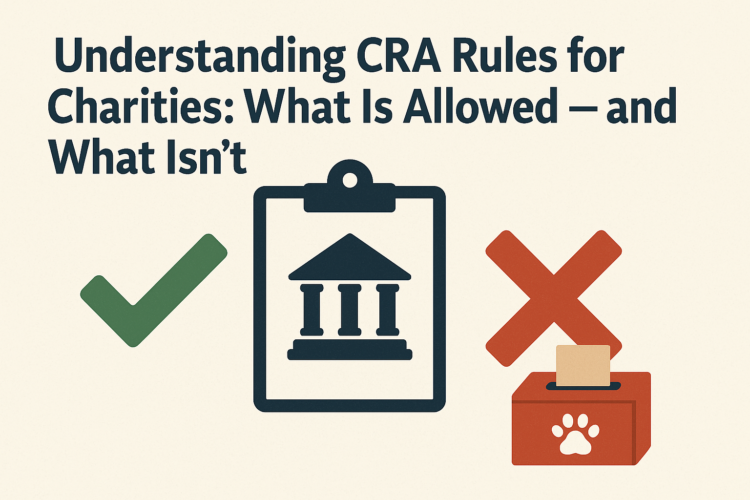 Understanding CRA Rules for Charities: What Is Allowed — and What Isn’t ...